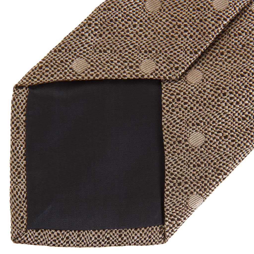Tan with Dot Fine Silk Necktie – Dapper Classics®