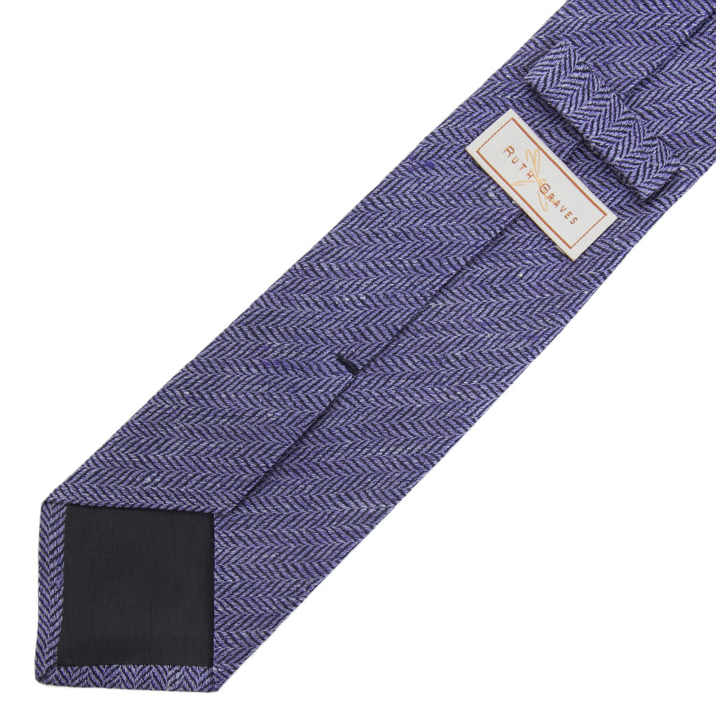 Lilac Herringbone Fine Silk Necktie – Dapper Classics®